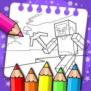 Play Minecraft Coloring Book on Friv 5 Games